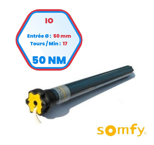 OXIMO io 50/12 - Moteur Somfy